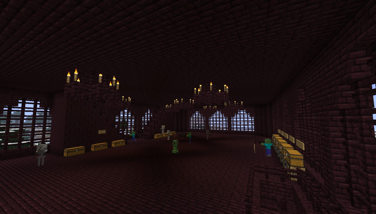 Nether Castle Minecraft Project