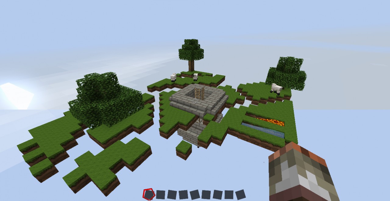 Sky Ruin Survival Minecraft Map