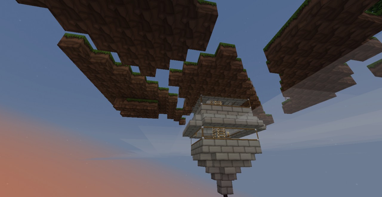 Sky Ruin Survival Minecraft Map