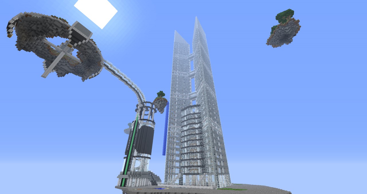 Sky Limit ~SNEAK PEAK~ Dovahjerk Entry UPDATE Minecraft Map