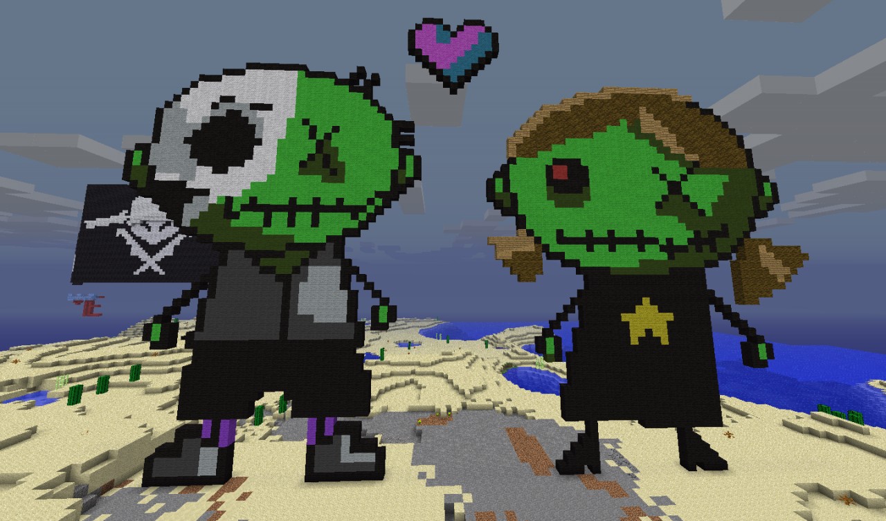 Zombie love Minecraft Map