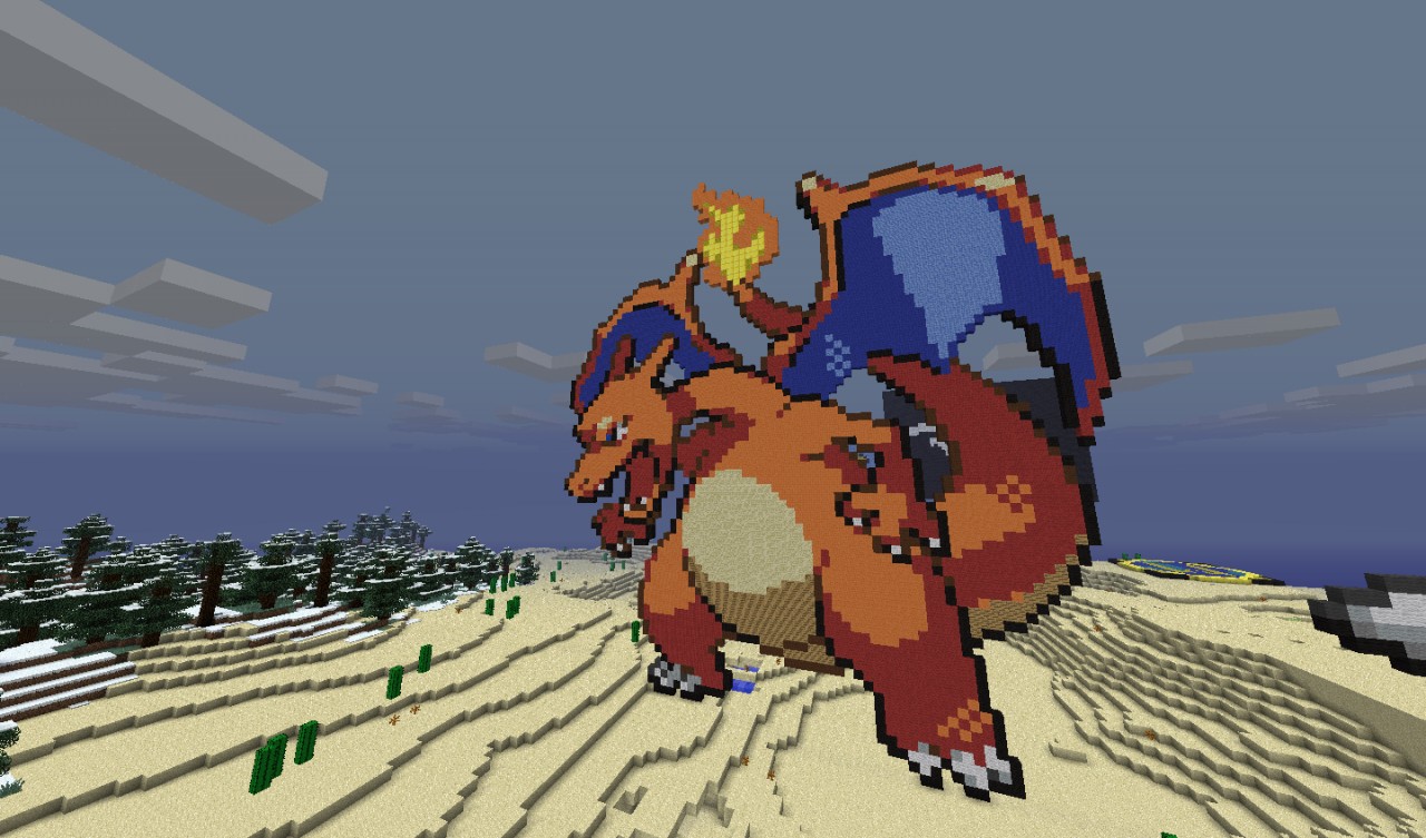 Charizard(Pokemon) Minecraft Map