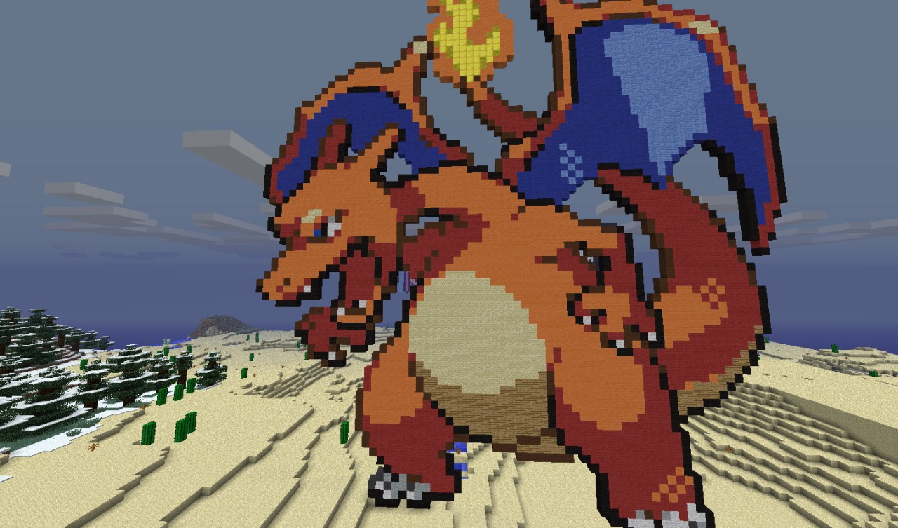 Charizard(Pokemon) Minecraft Map