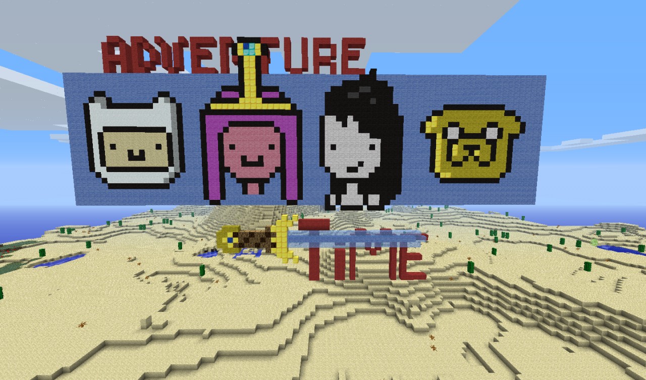 Adventure Time Minecraft Map