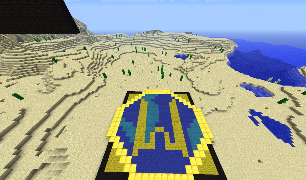 World of Warcraft logo Minecraft Map