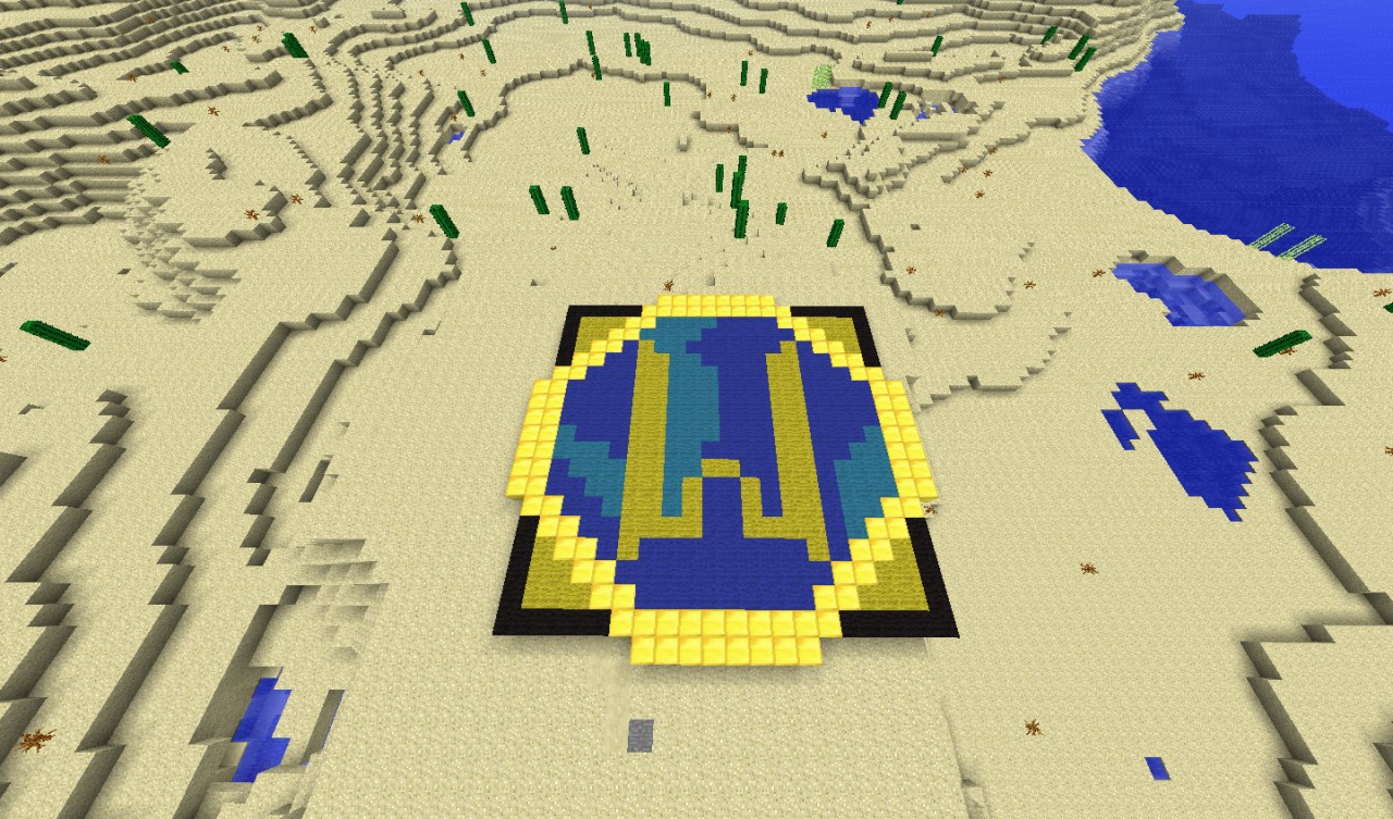 World of Warcraft logo Minecraft Map