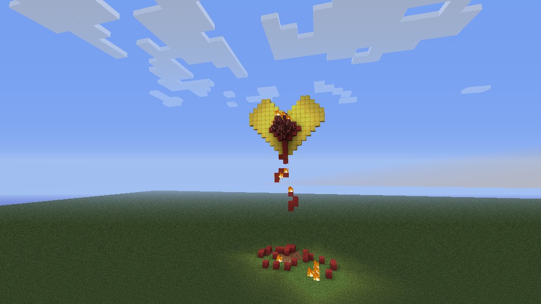 Burning Heart Minecraft Map