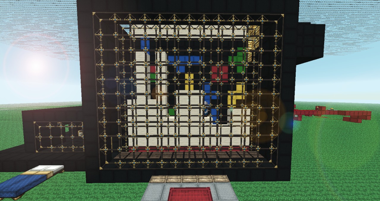 Working Tetris in minecraft Minecraft Map