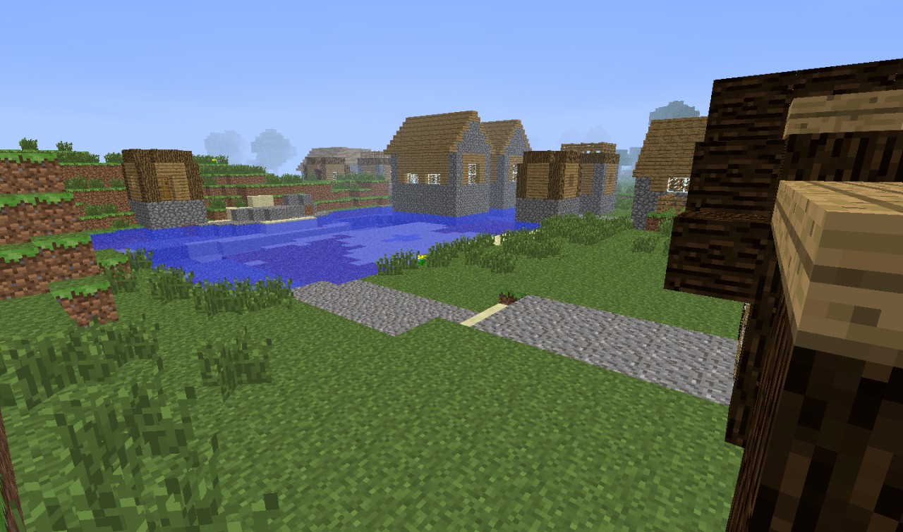 (Survival) Beautiful Cottage next to NPC Village! Come Check it out ...