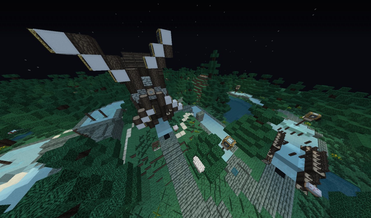 Forest Mini-Golf Course Minecraft Map