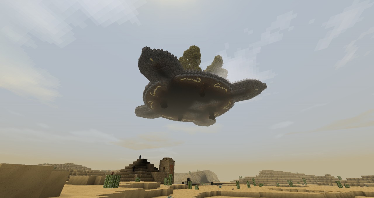 Aerial Spawn Platform Minecraft Map