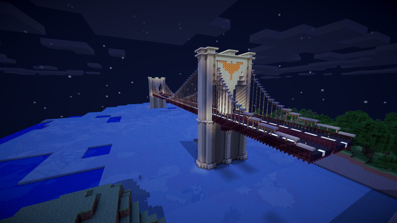 Batman Bridge. Minecraft Map