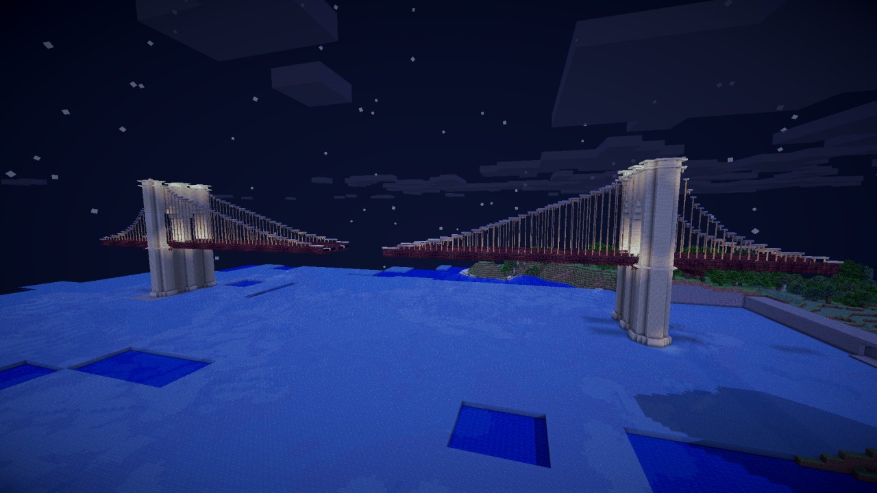 Batman Bridge. Minecraft Map