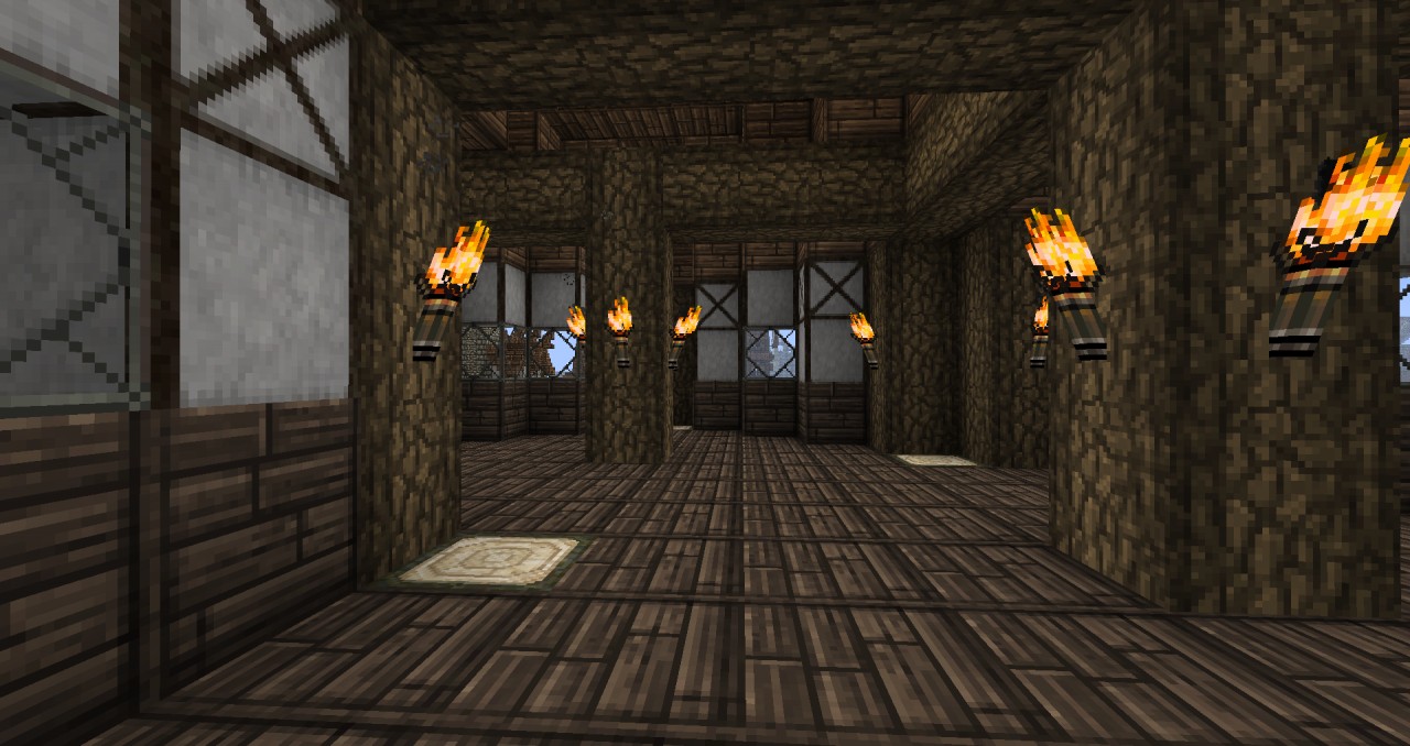 Diagonal House Minecraft Map