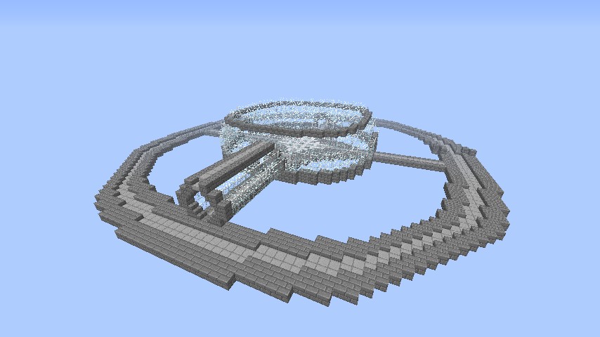 Space Ship spawn Minecraft Map