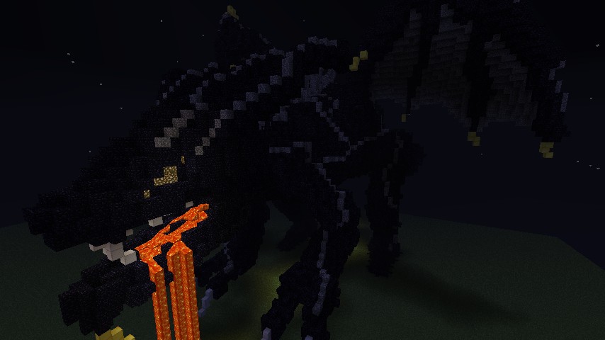 Lava Dragon Minecraft Map