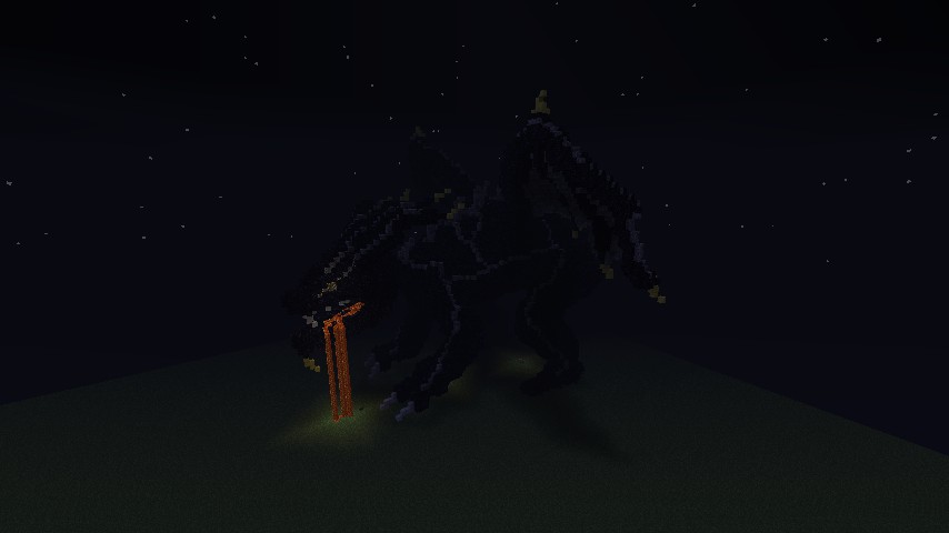 Lava Dragon Minecraft Map