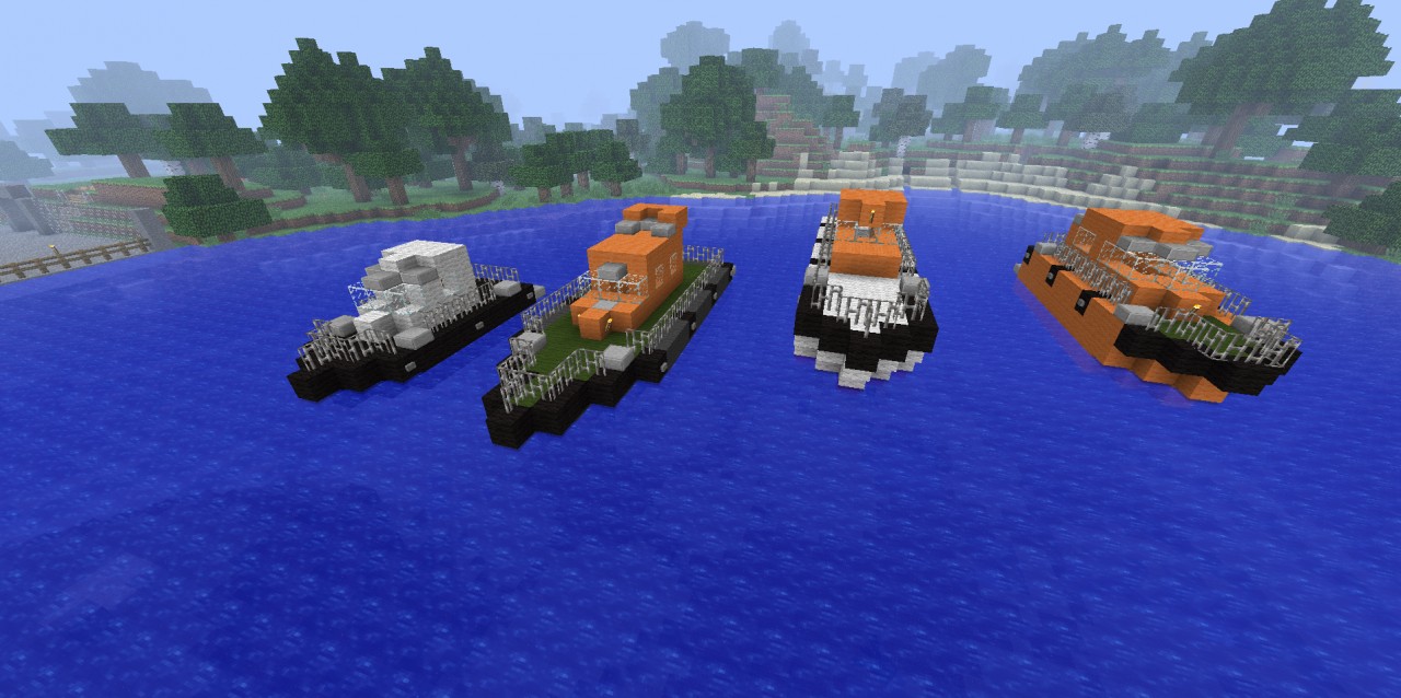 Pilot Boat Ship Pack Minecraft Map