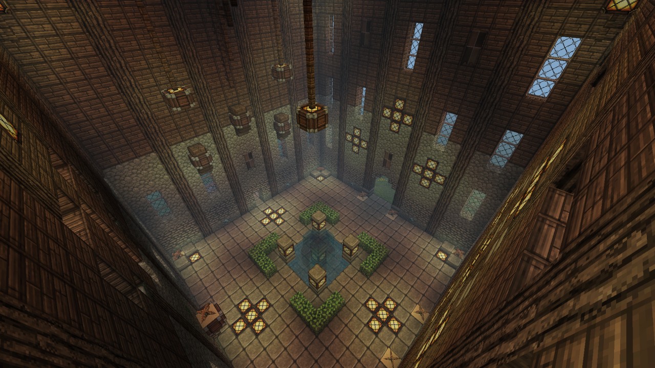 The Crystal Ram Guild - a fantasy guild Minecraft Map