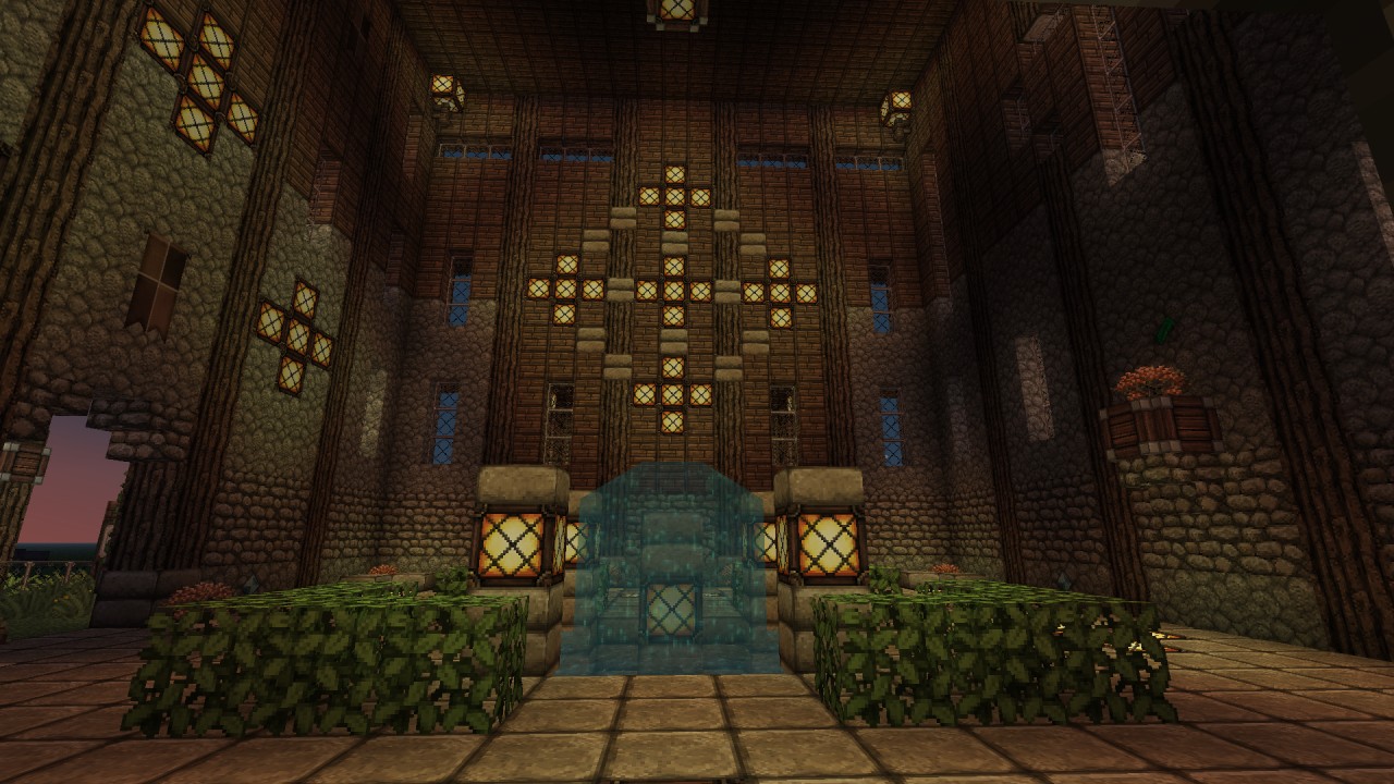 The Crystal Ram Guild - a fantasy guild Minecraft Map