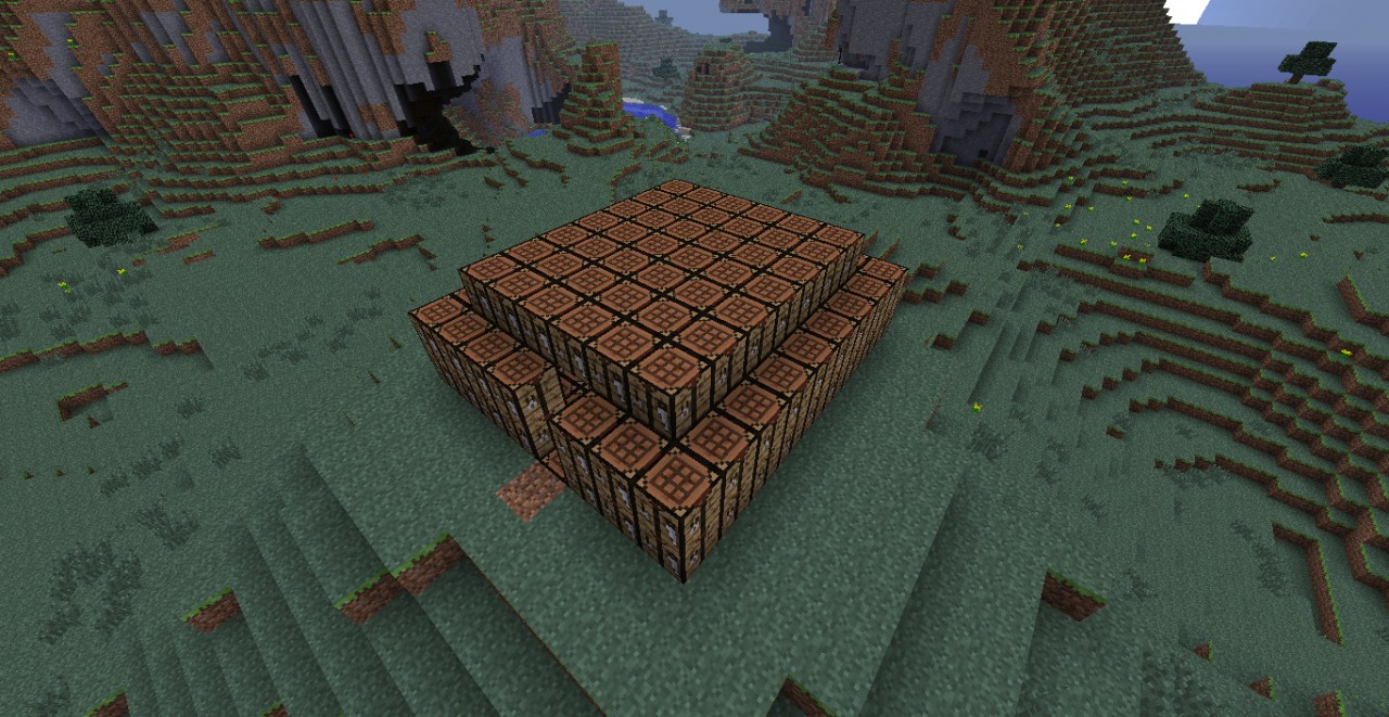 Crafting table house Minecraft Map