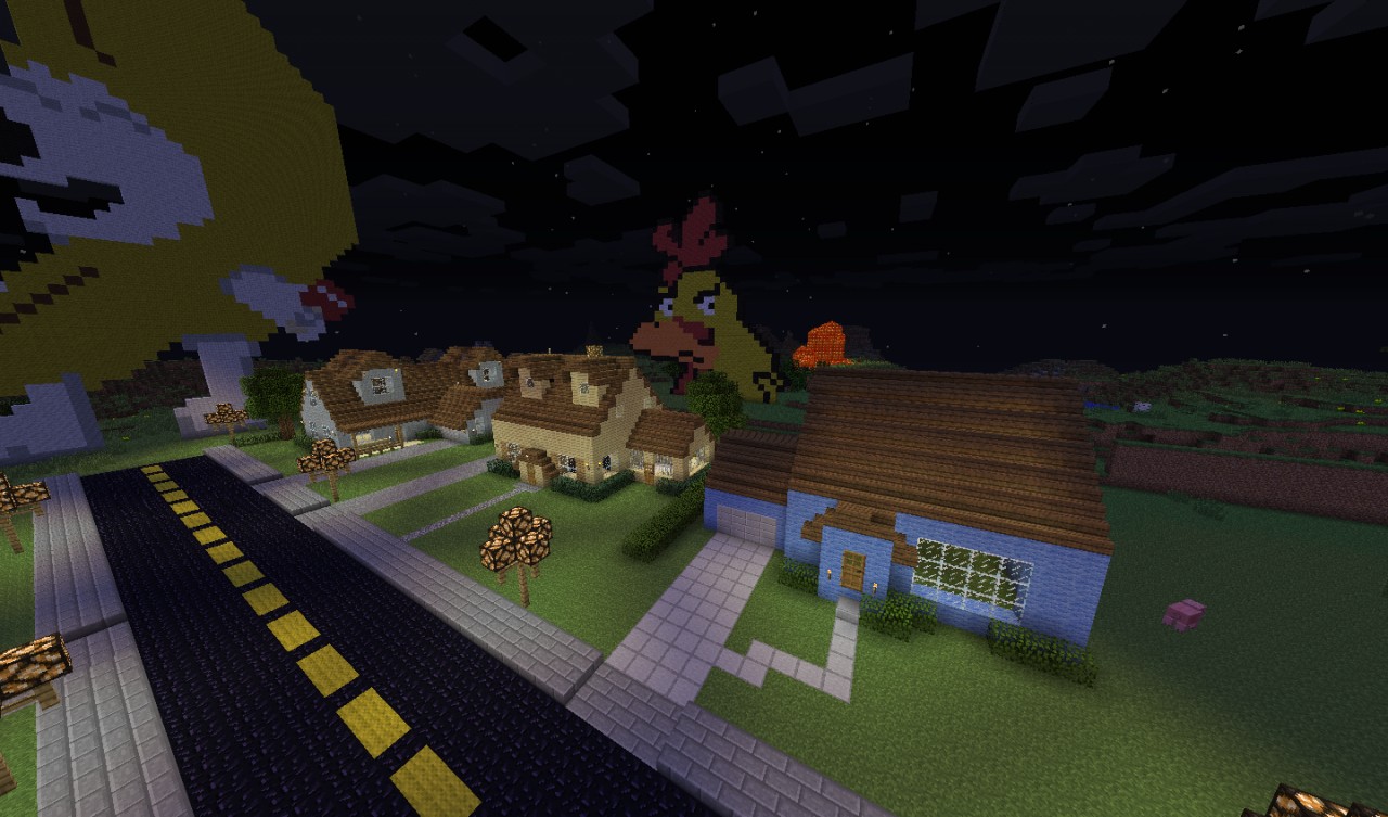 Family guy town Minecraft Map