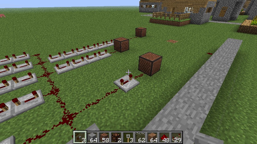 The classical 8 way doorbell Minecraft Map