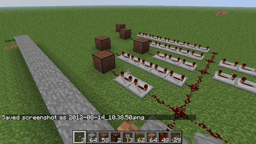 The classical 8 way doorbell Minecraft Map