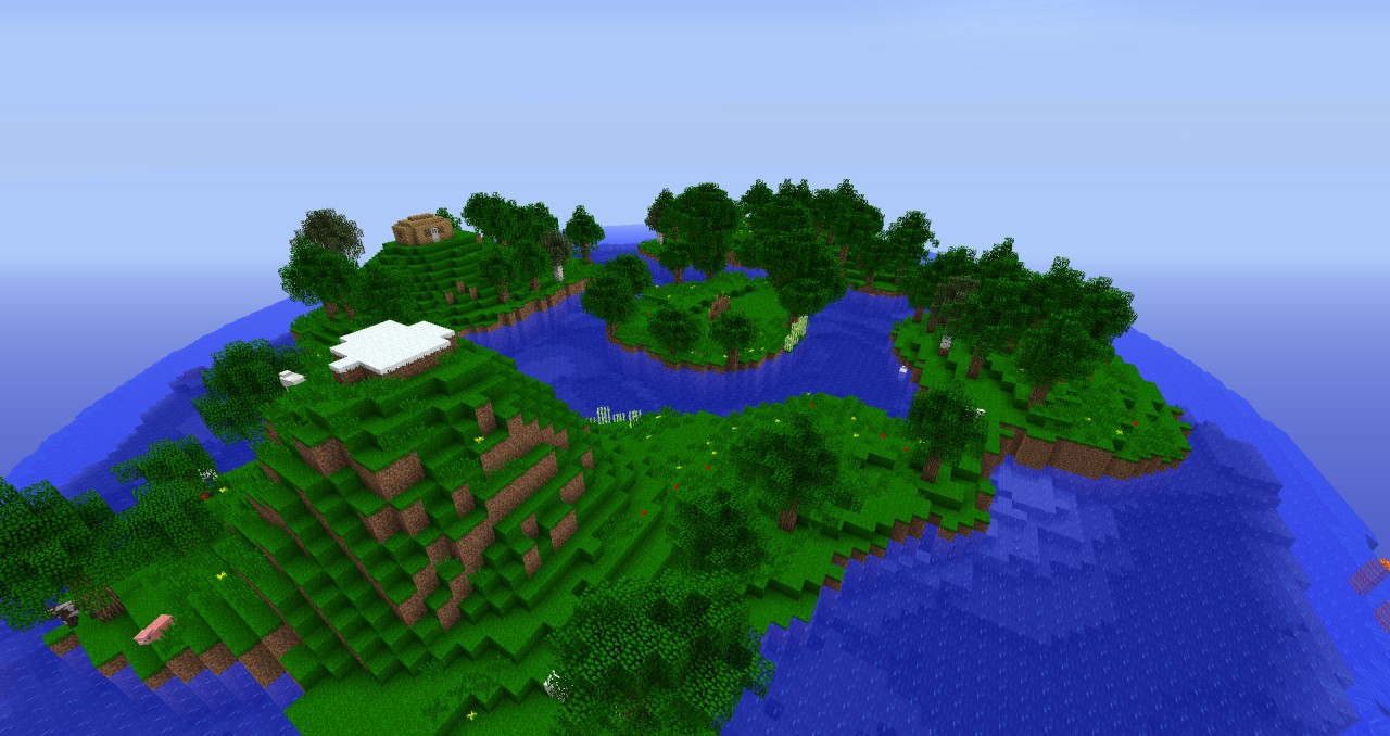 Survival Island - The Lost Four Minecraft Map