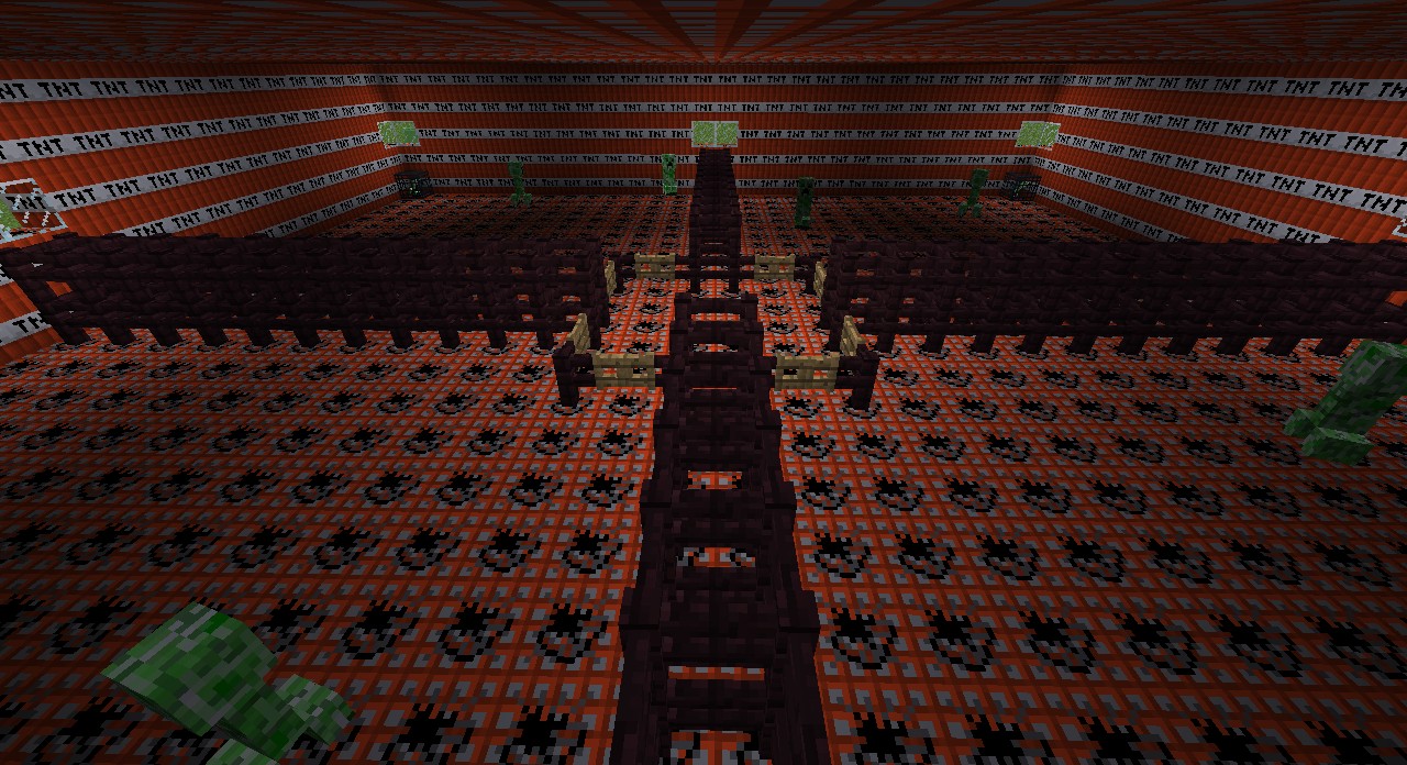 Creeper Catastrophe: Will You Survive Minecraft Map