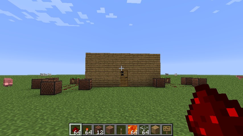 The fire alarm Minecraft Map