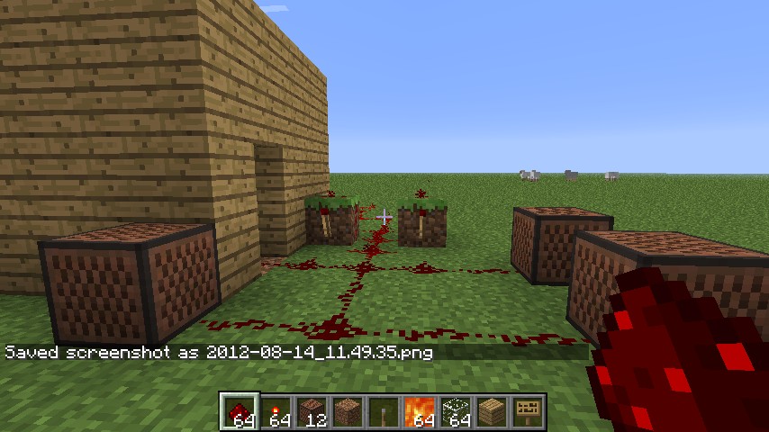 The fire alarm Minecraft Map