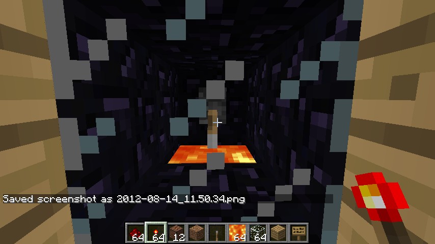 The fire alarm Minecraft Map