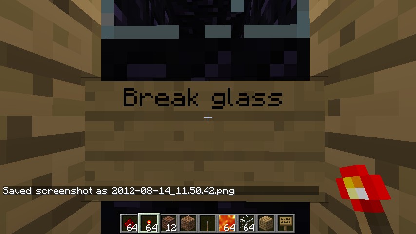 The fire alarm Minecraft Map