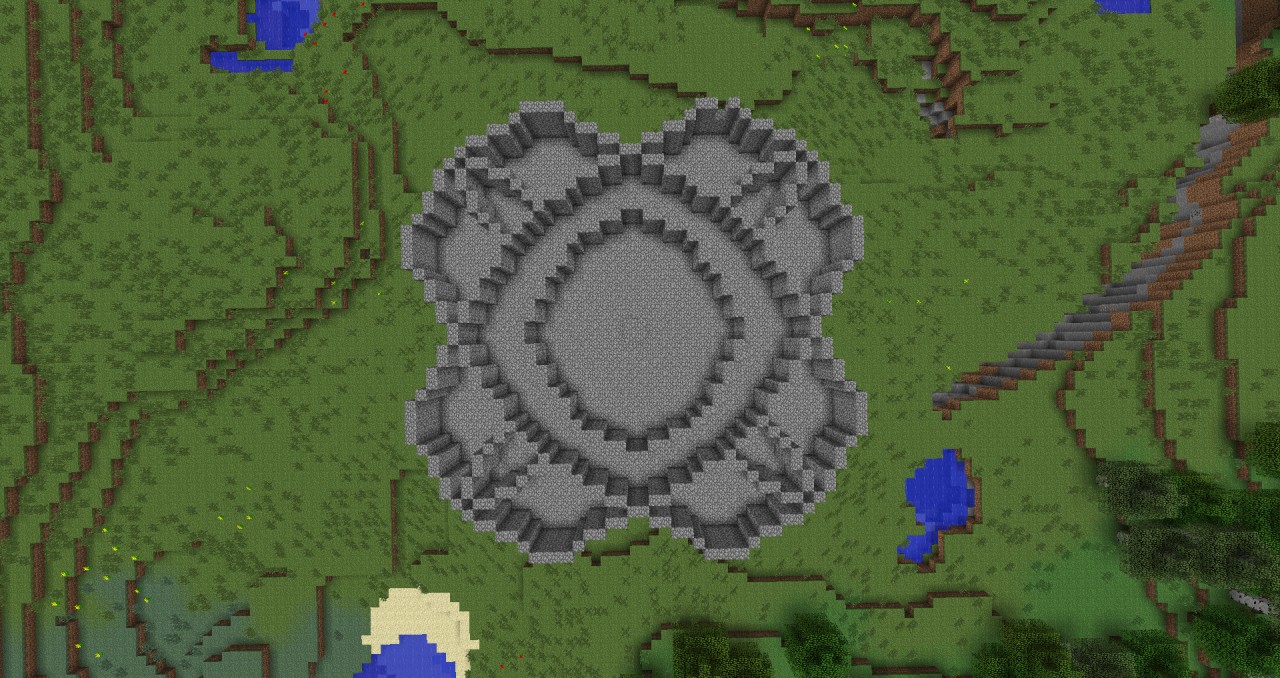 Ice area Minecraft Map