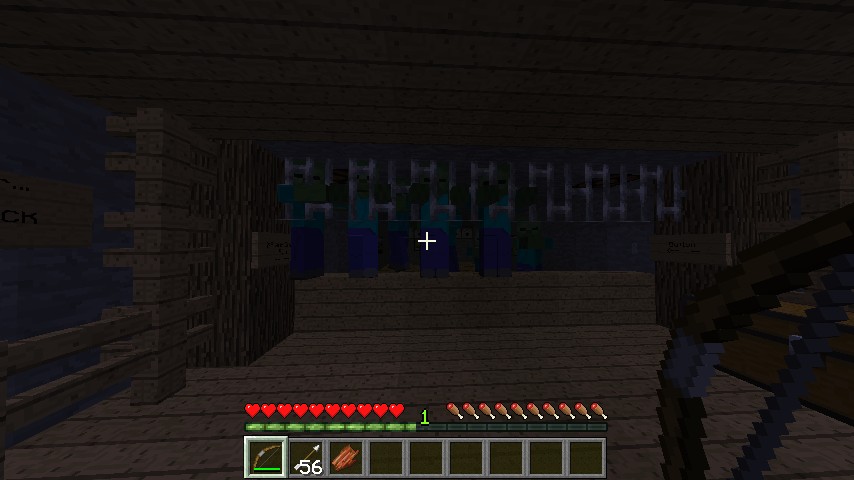 Zombie Shooter Minecraft Map