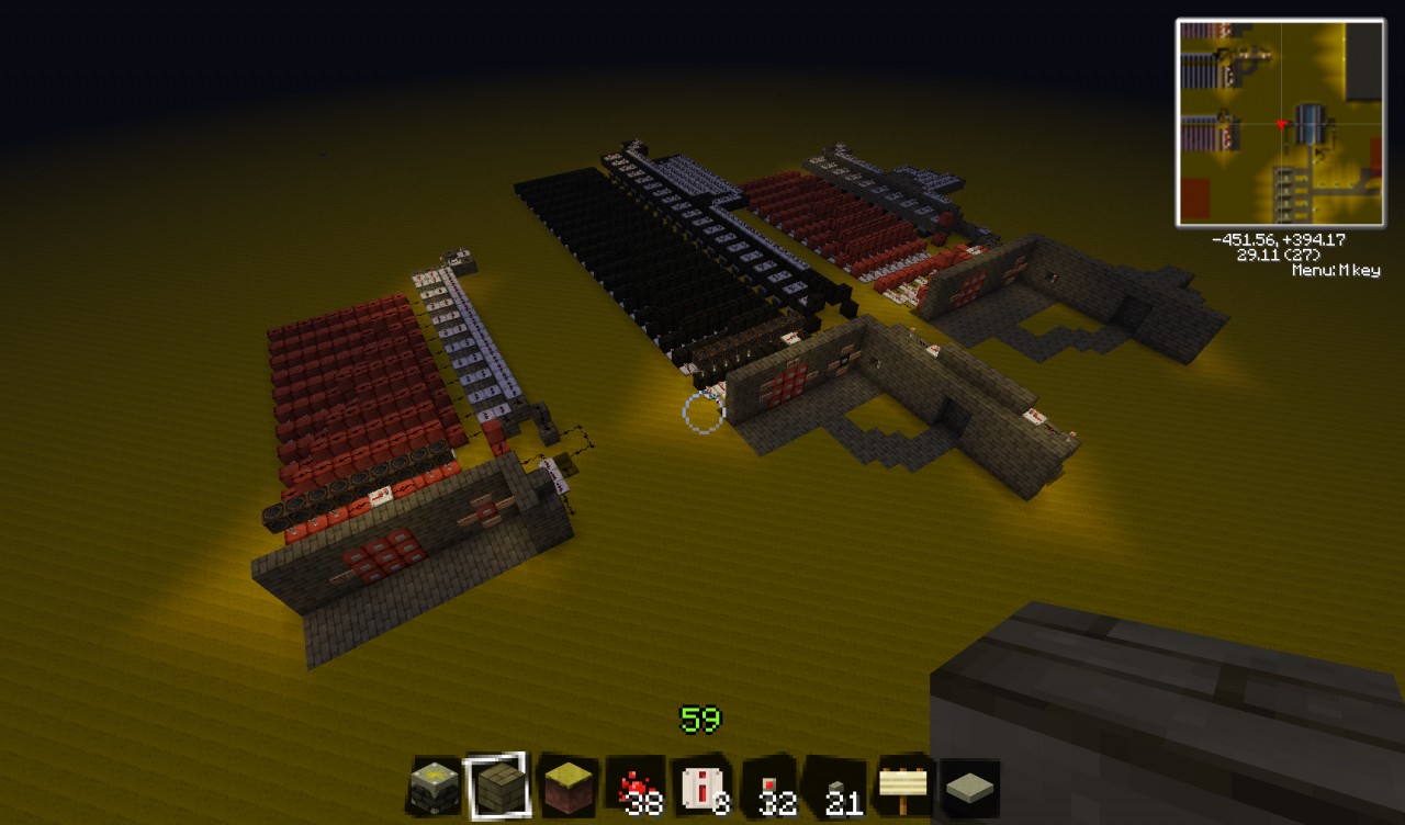 My RedStone World (Piston Doors, Combintion Locks etc.) Minecraft Map