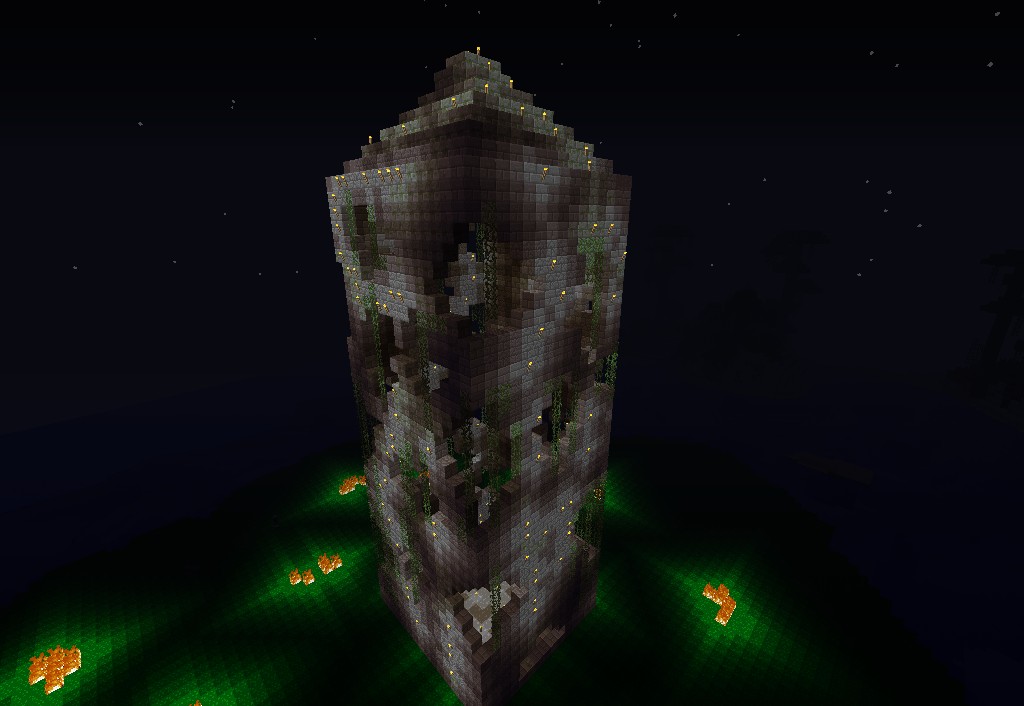The Fallen Tower Minecraft Map