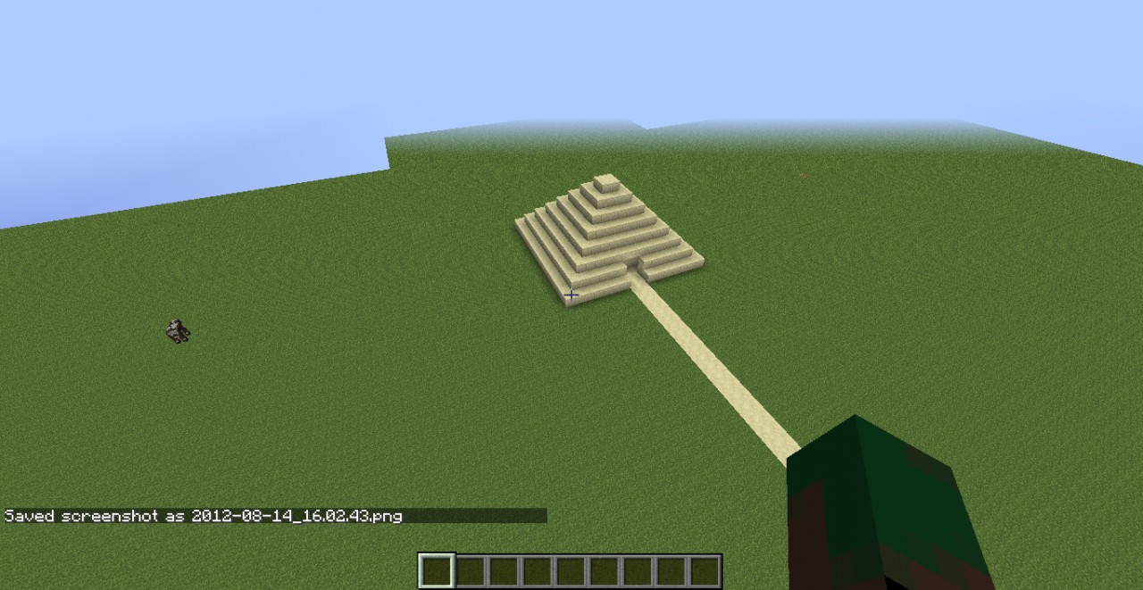 Nice pyramid whit treasure inside!!! Minecraft Map