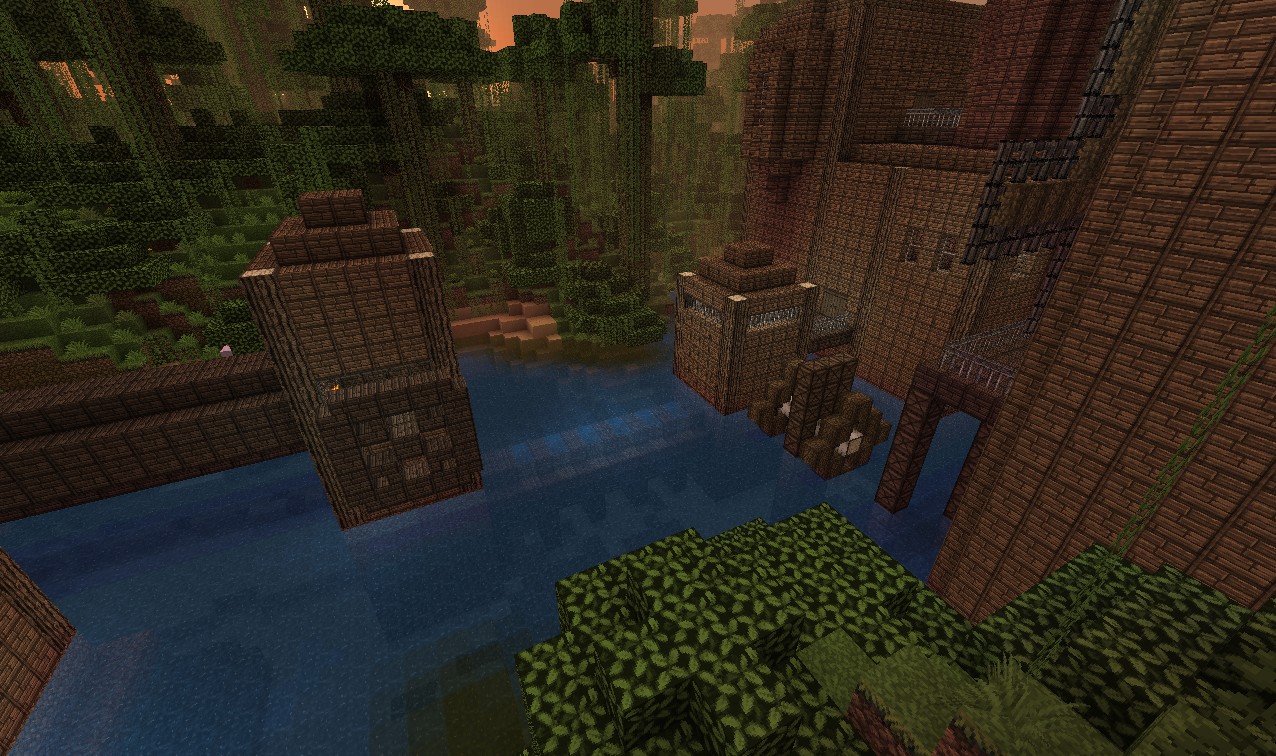 Jungle Towers Minecraft Map