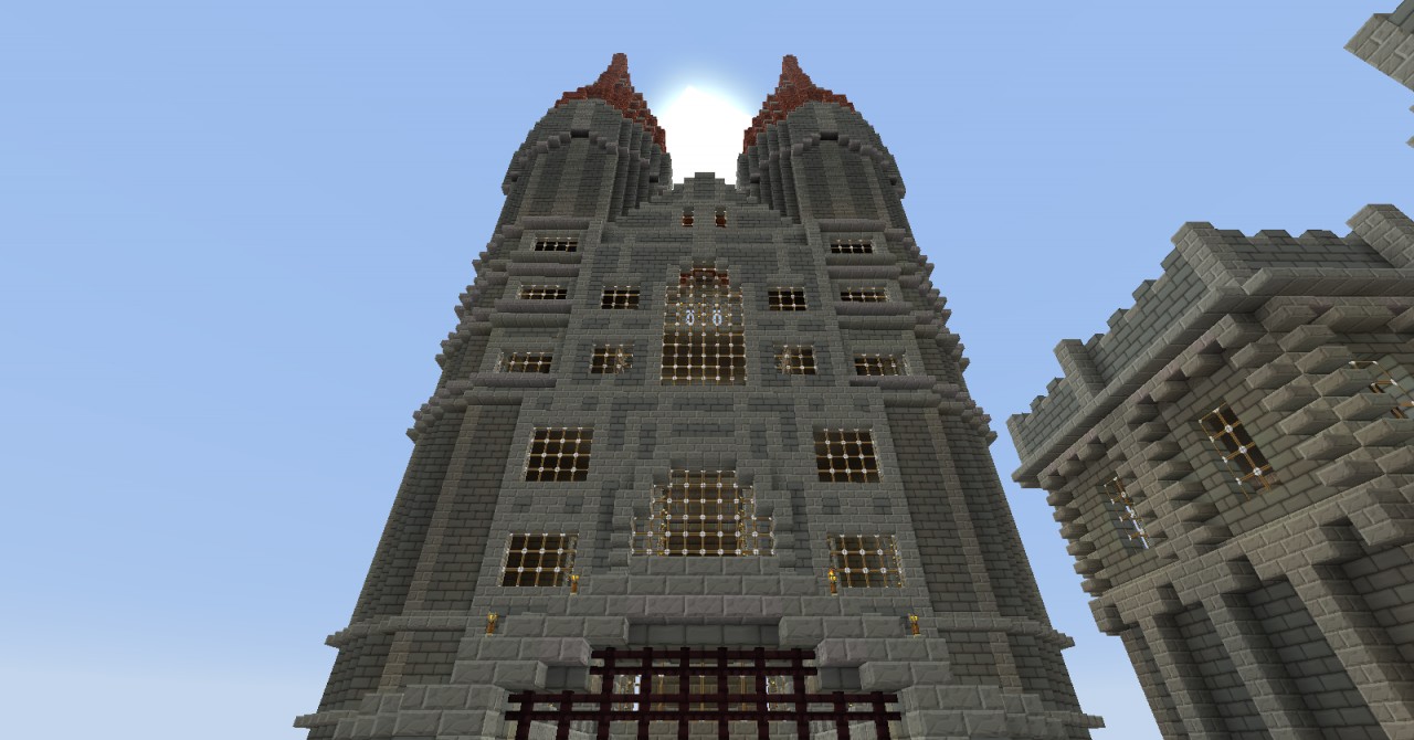 The Castle on the Hill Minecraft Map