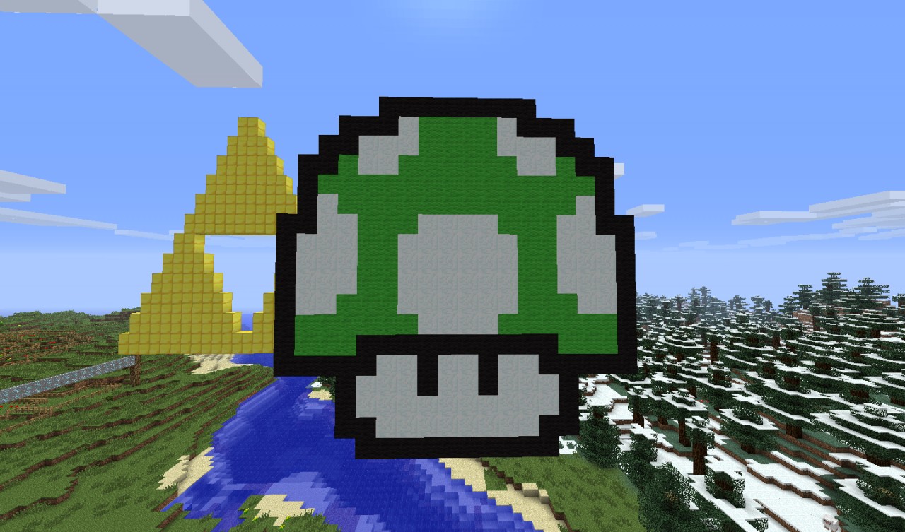 Mario Mushroom Minecraft Map
