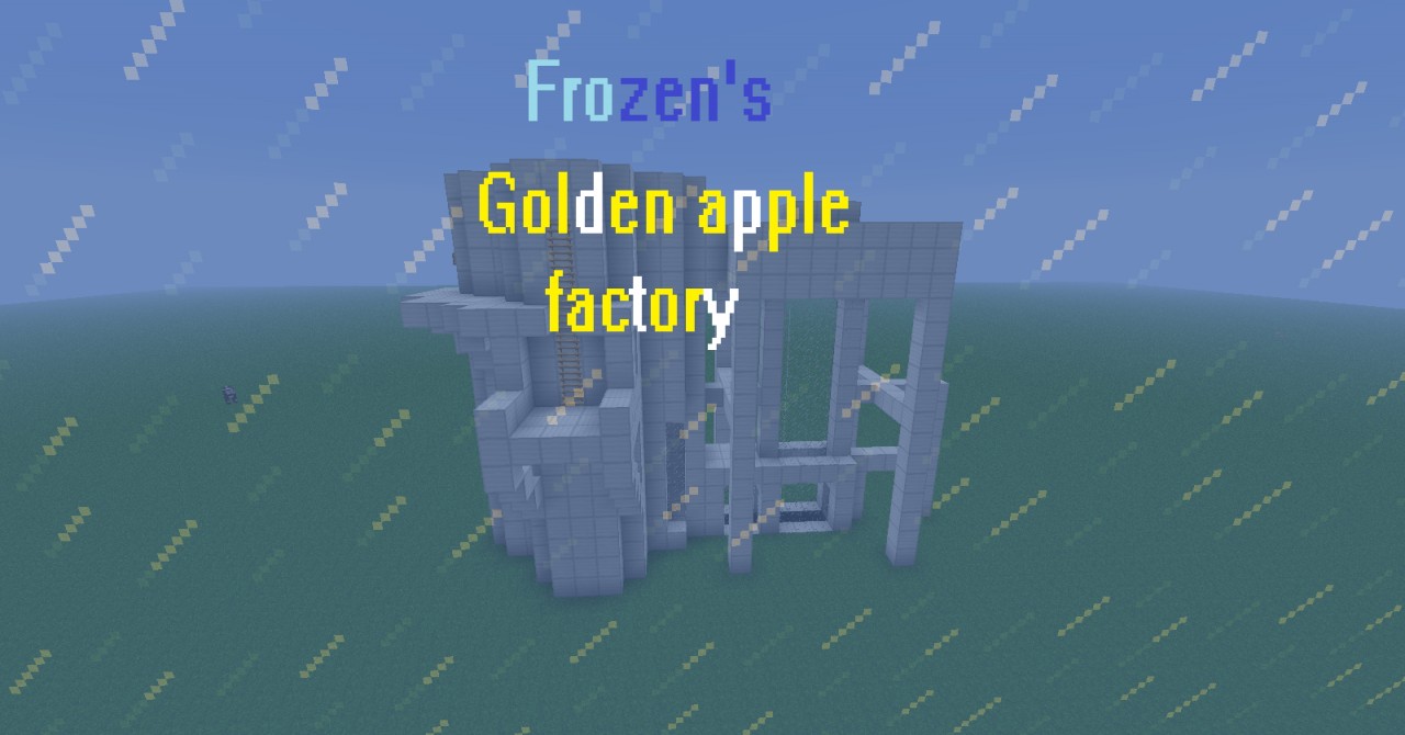 The Golden Apple Factory Minecraft Map