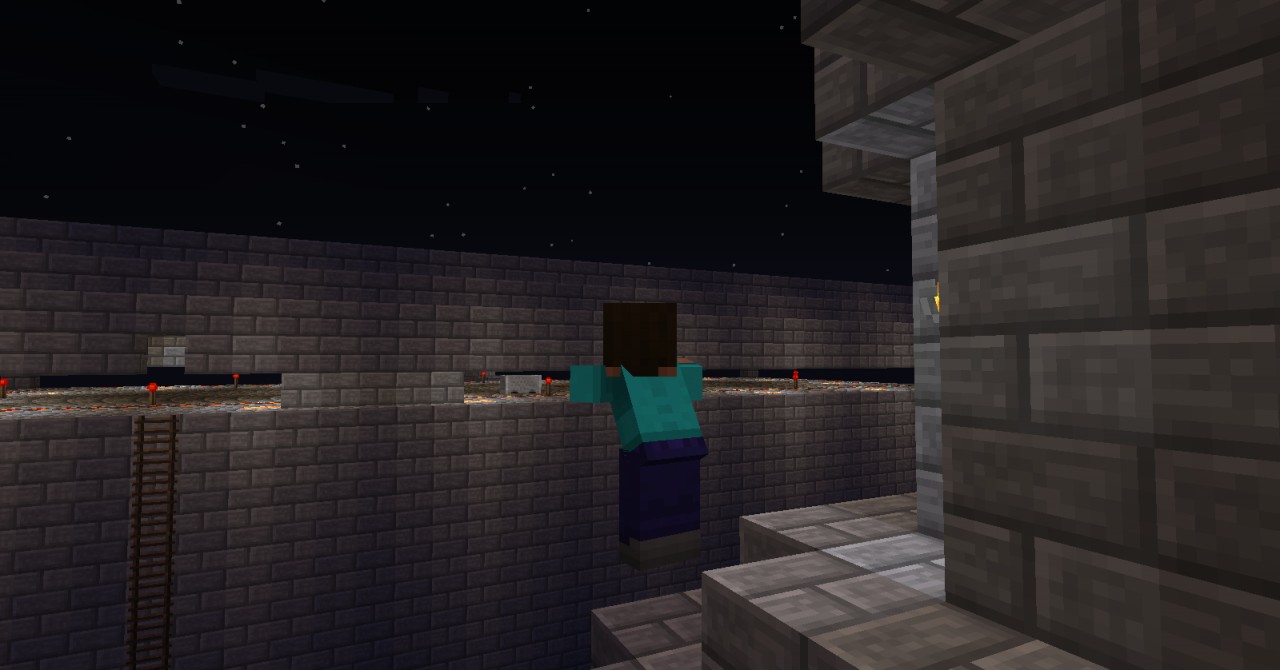 Minecart Shooter Minecraft Map