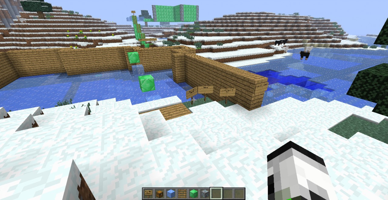 The Emerald Map Minecraft Map