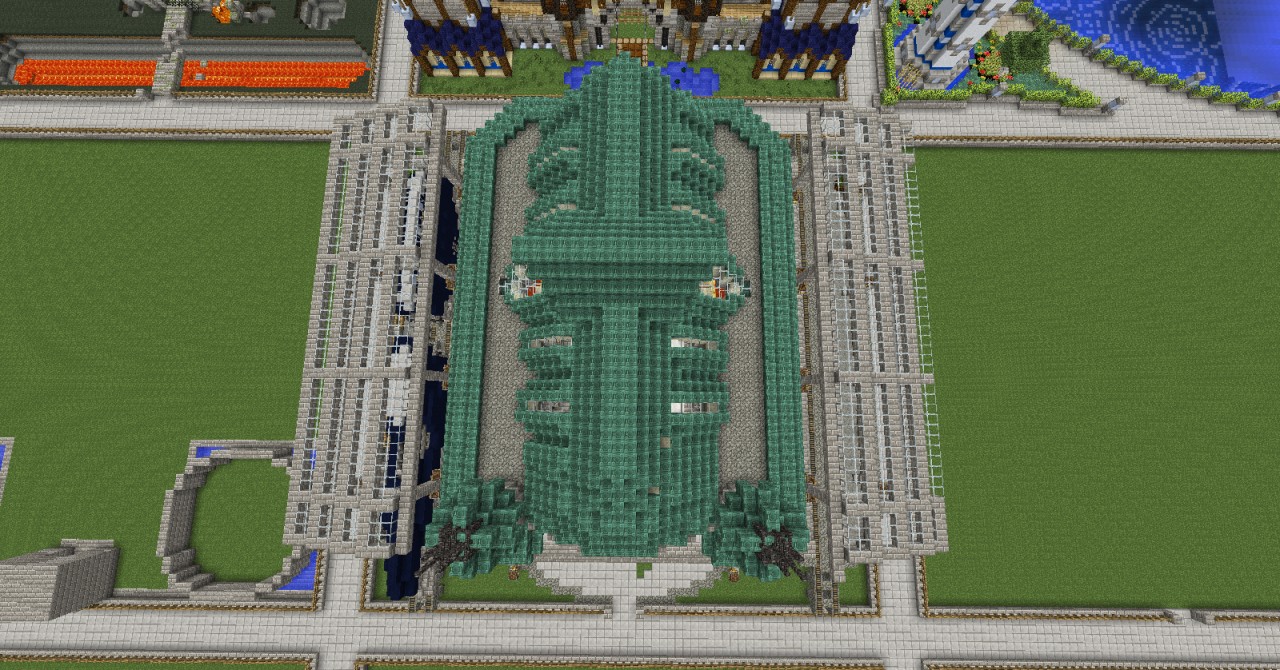 Victorian Train Station Minecraft Map