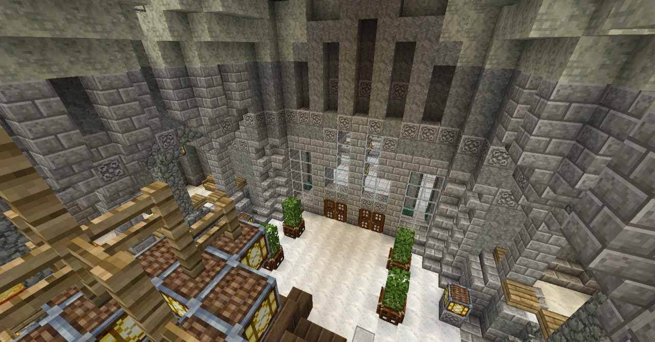 Victorian Train Station Minecraft Map