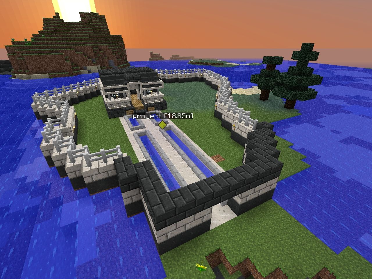 Tekkit Castle/Fortress/Building(?) Minecraft Map