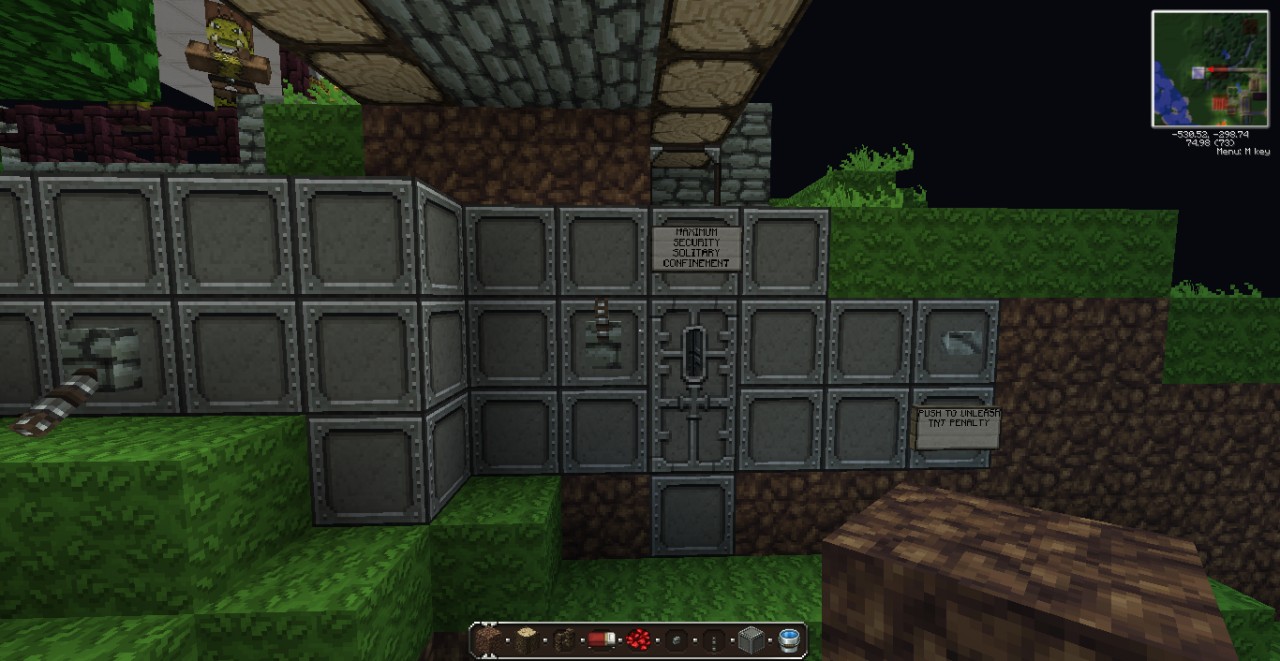 My Village & Jail Minecraft Map