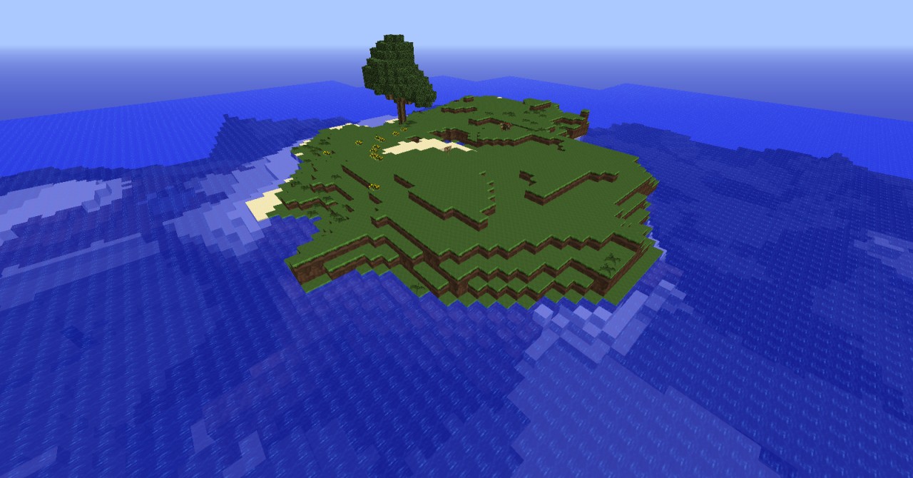 Randomly Generated Survival World Minecraft Map